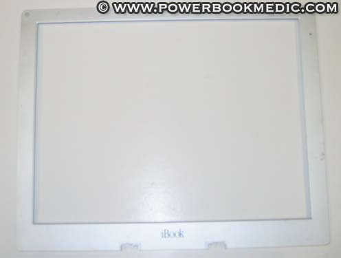Ibook G3 Front Display Bezel W/ Hook – 700 / 800 / 900 Mhz Units | Yambee
