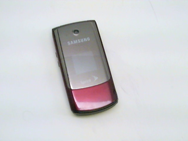 Samsung SPH-M320 Red Flip Phone, Bad ESN