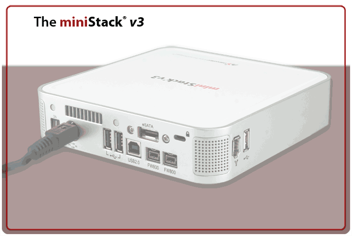 MiniStack V3 External Hard Drive Hub Storage Solution